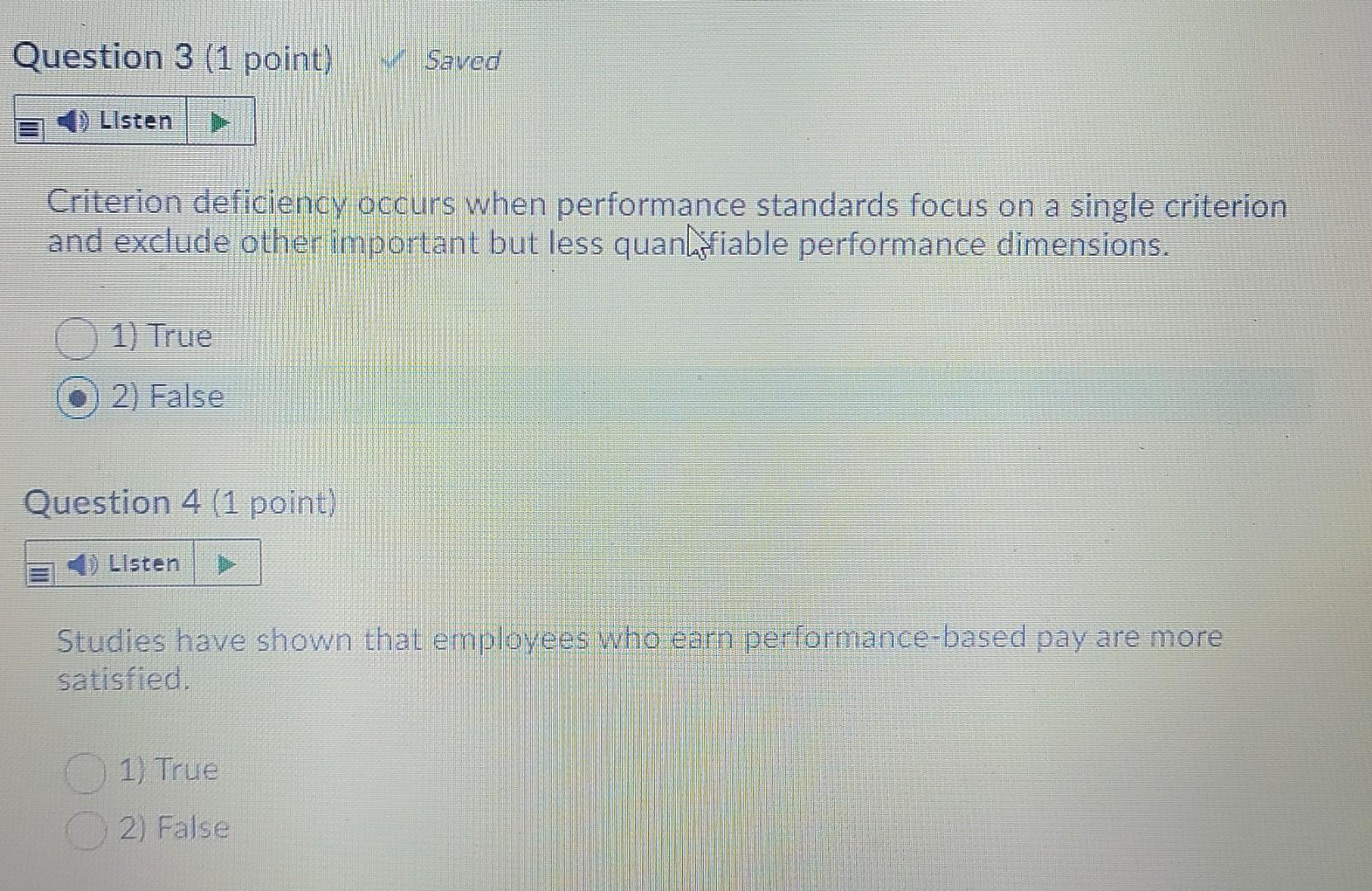 Solved The two most common purposes of performance | Chegg.com