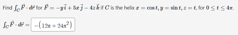 Solved Find ∫C﻿vec(F)*dvec(r) ﻿for | Chegg.com