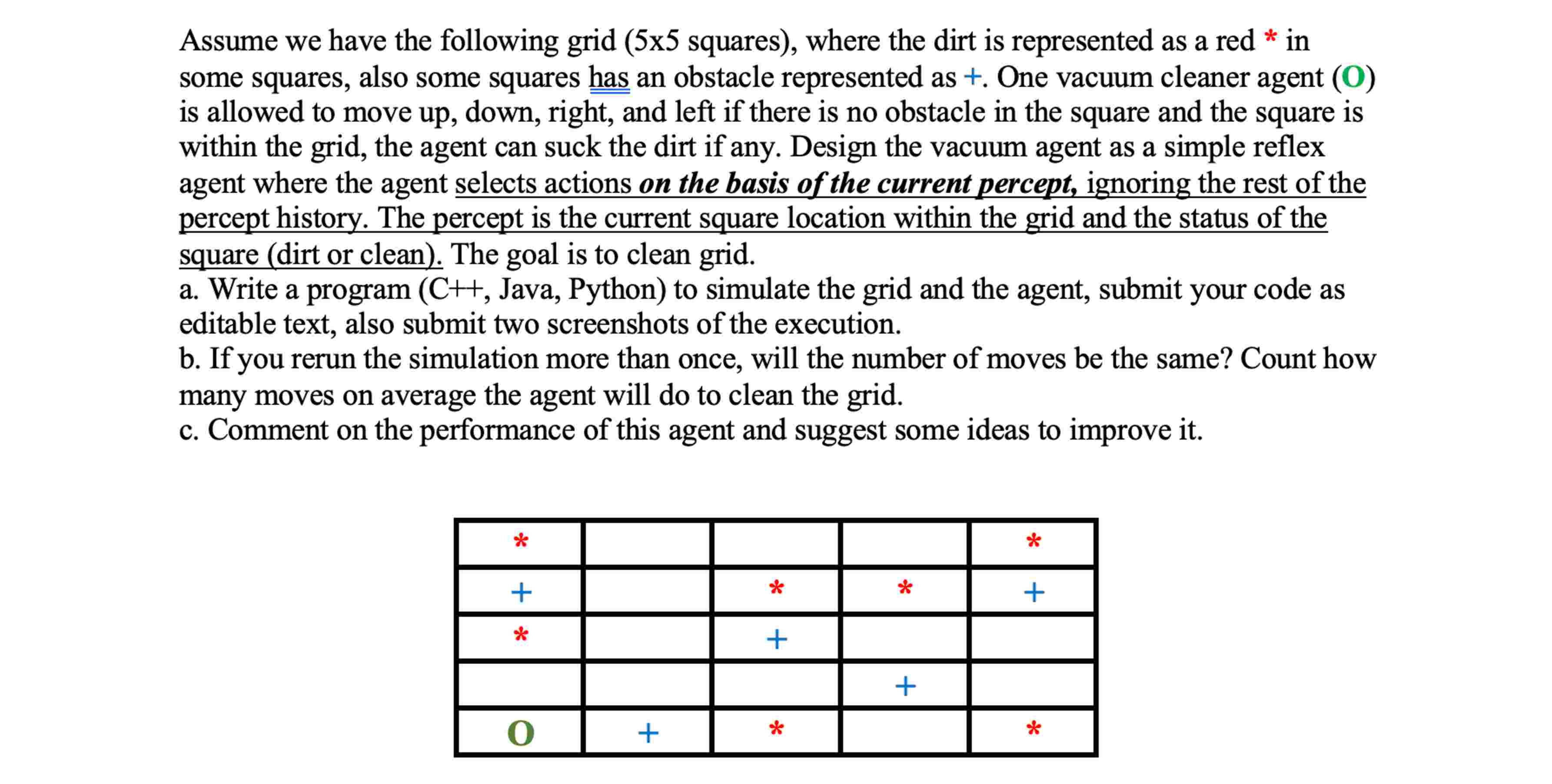Solved Assume we have the following grid (5x5 ﻿squares), | Chegg.com