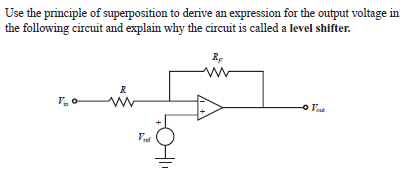 Solved Use the principle of superposition to derive an | Chegg.com