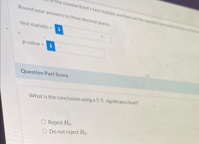 Solved The two-way table shows sample results and hypotheses | Chegg.com