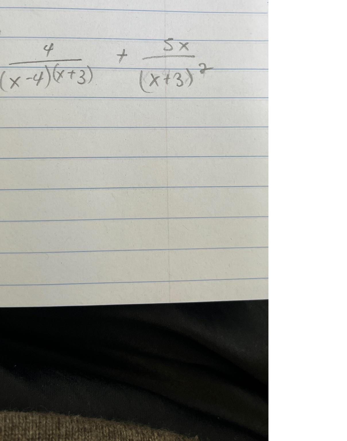 Solved 4(x-4)(x+3)+5x(x+3)2 | Chegg.com