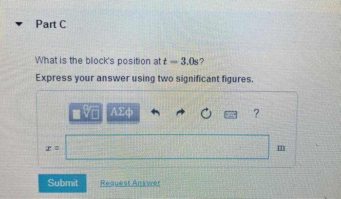 Solved A 210 g block hangs from a spring with spring Part A | Chegg.com