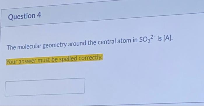 Solved Question 3 Which of the following generic formulas | Chegg.com