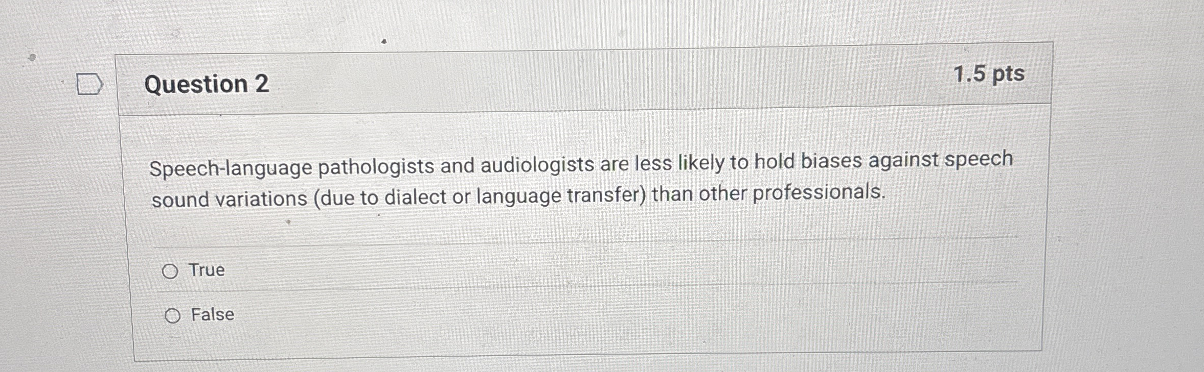 Solved Question 21.5 ﻿ptsSpeech-language pathologists and | Chegg.com
