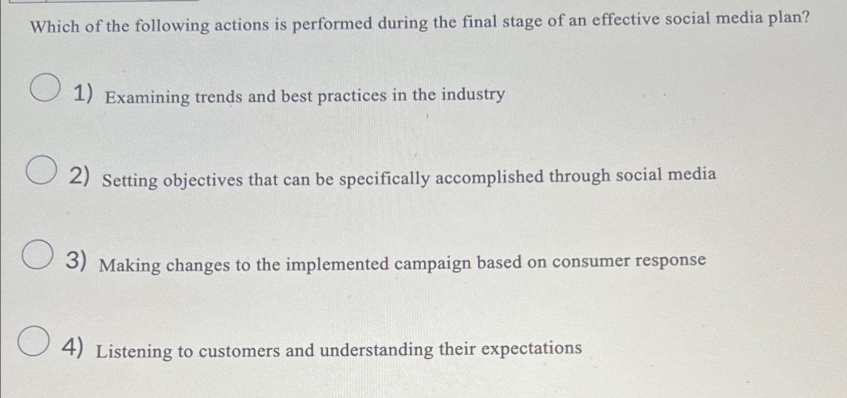 Solved Which of the following actions is performed during | Chegg.com