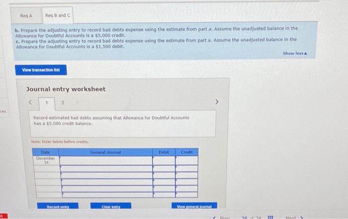 Solved Exercise 7.14 (Algo) Aging of receivables method LO | Chegg.com