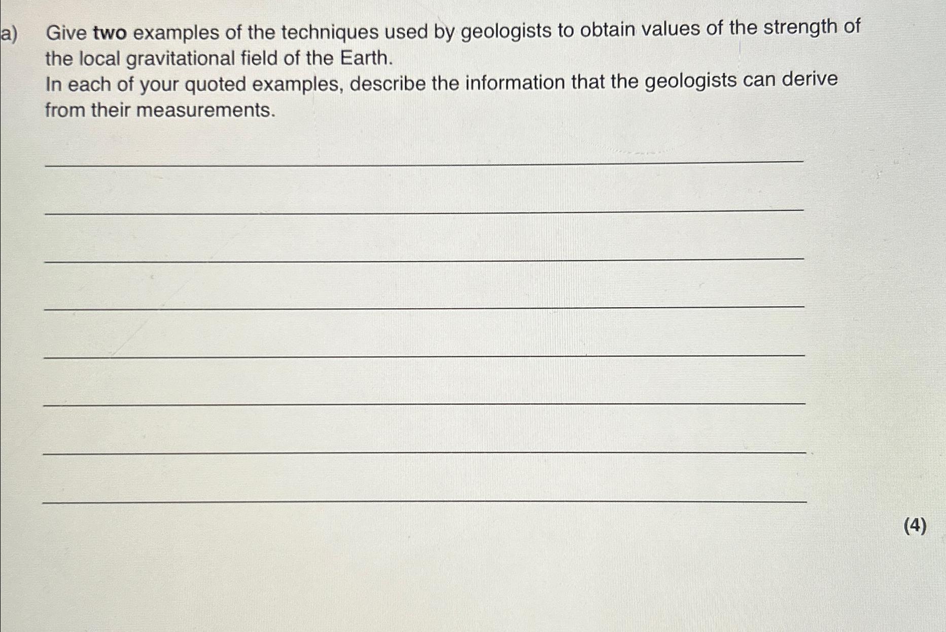 Solved a) ﻿Give two examples of the techniques used by | Chegg.com
