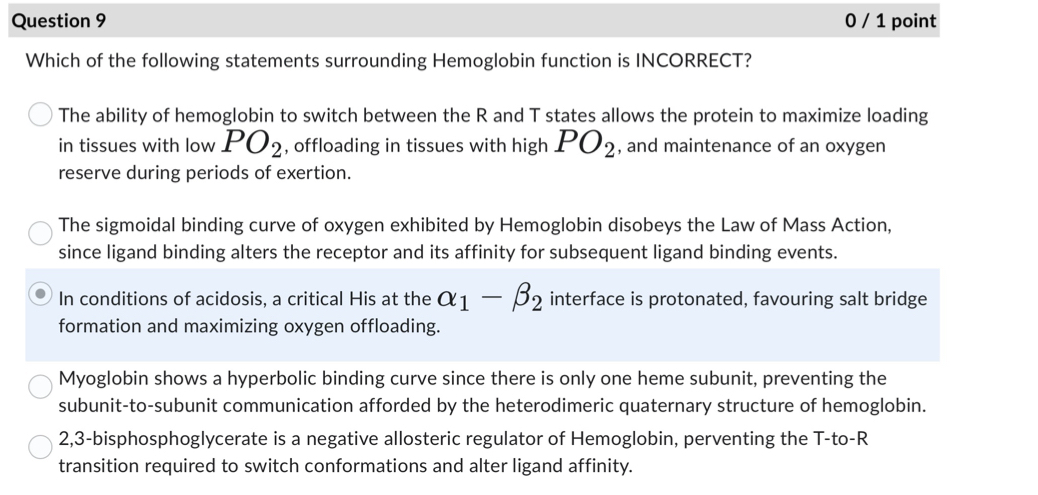 Solved Question 901 ﻿pointWhich of the following statements | Chegg.com