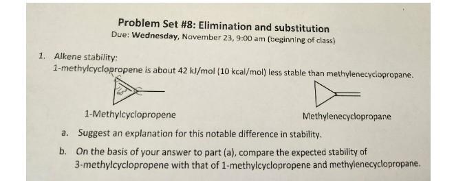 Solved Problem Set \#8: Elimination and substitution Due: | Chegg.com