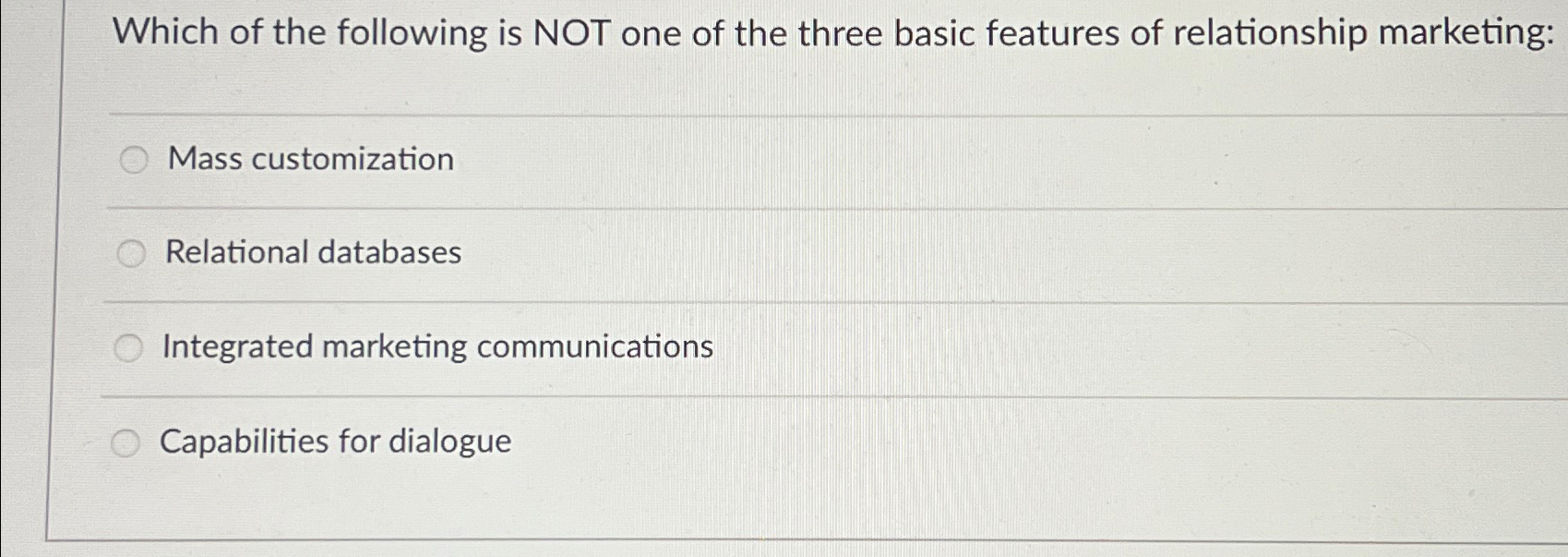 Solved Which of the following is NOT one of the three basic | Chegg.com