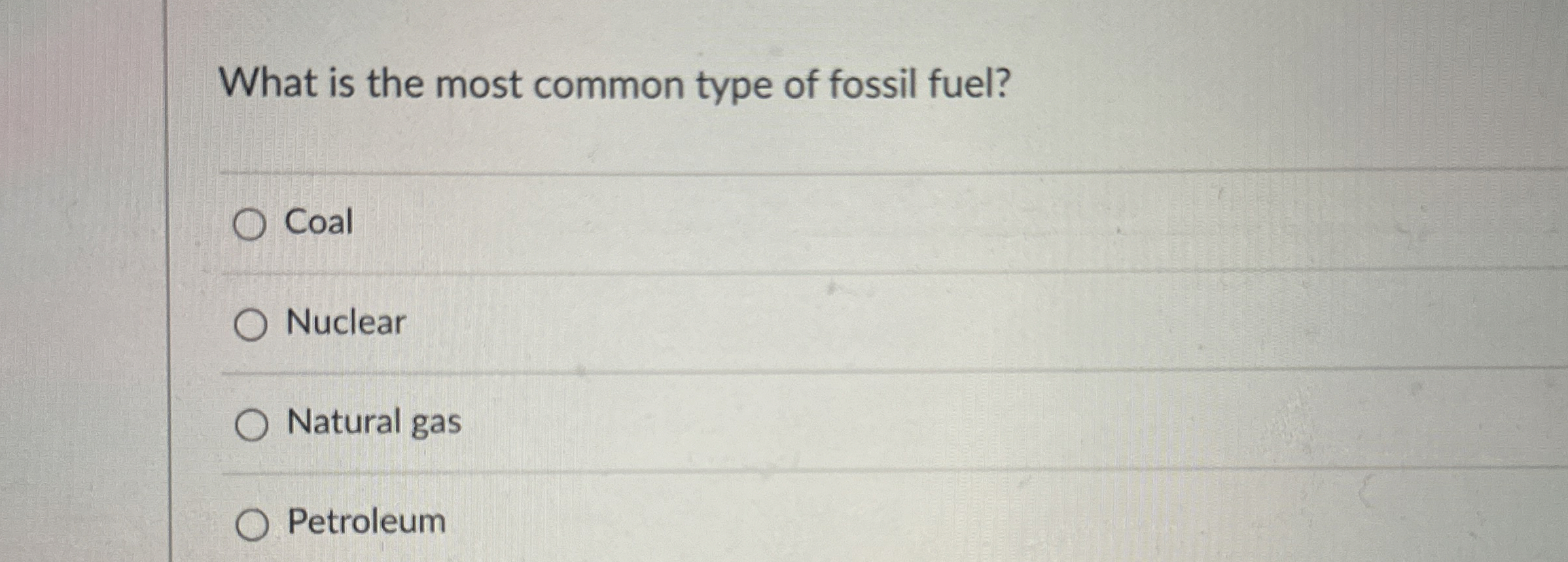 Solved What is the most common type of fossil | Chegg.com