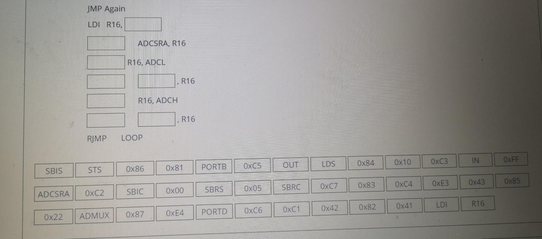 Solved Write An Avr Assembly Program To Get Data From Single 