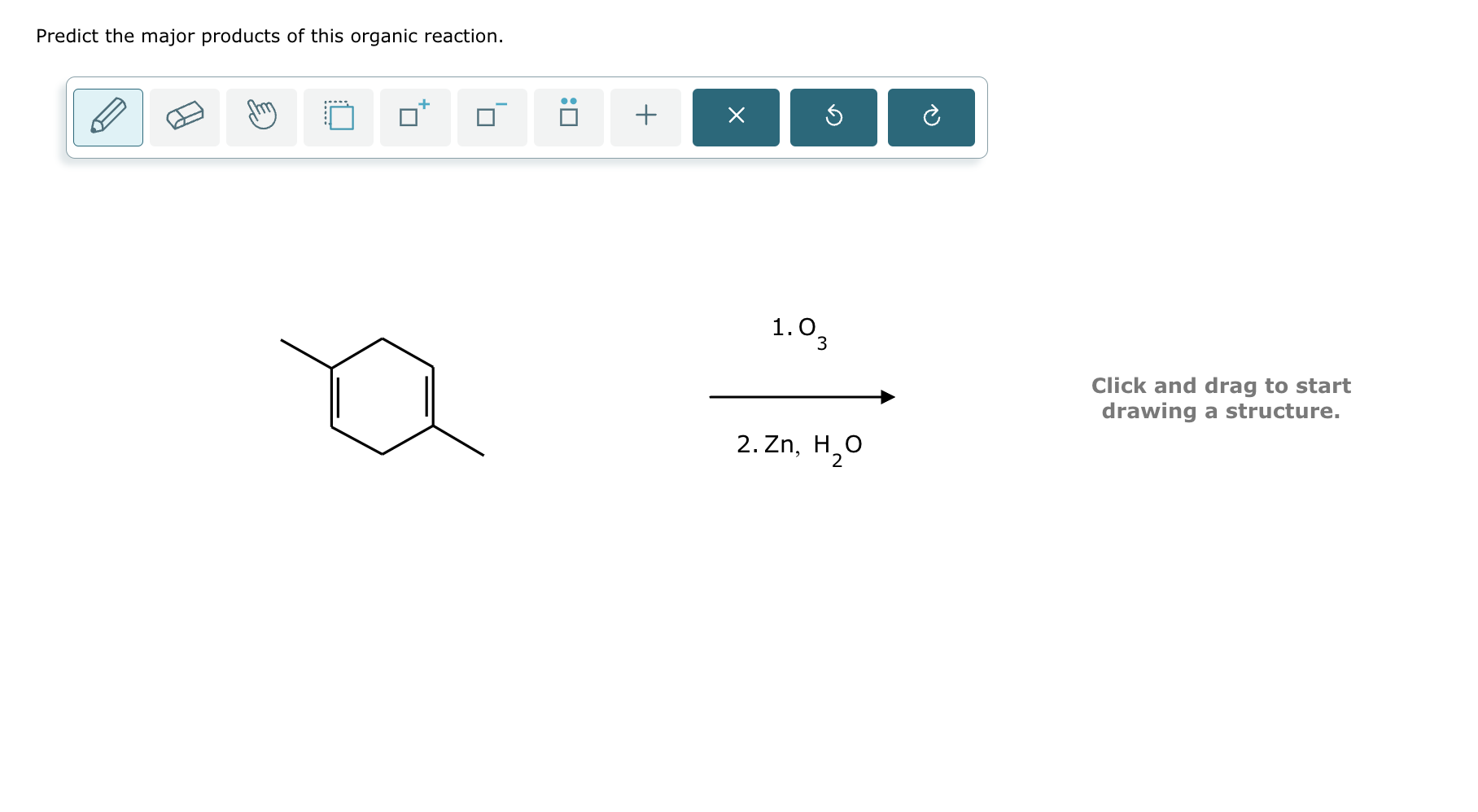 Solved Predict the major products of this organic | Chegg.com