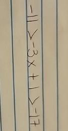 Solved -11>-3x+1>-17 | Chegg.com