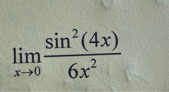 Solved Make sure to use special limits and show work, also | Chegg.com