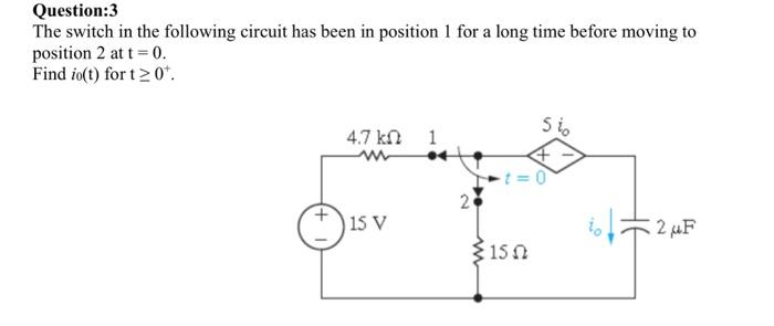 Solved Question:2 In the following circuits, find Leq and | Chegg.com
