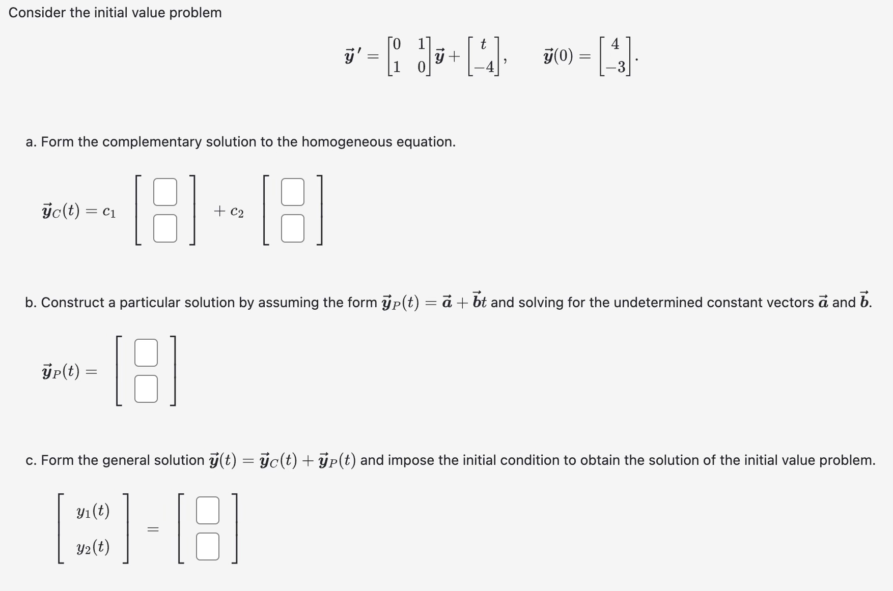 Solved Consider the initial value | Chegg.com