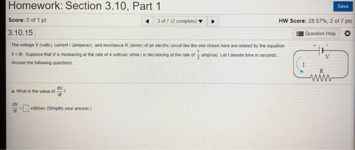 Solved Homework Section 3 10 Part 1 Save Score 0 Of 1 Pt
