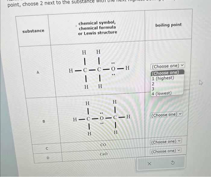 Solved point, choose 2 next to the | Chegg.com