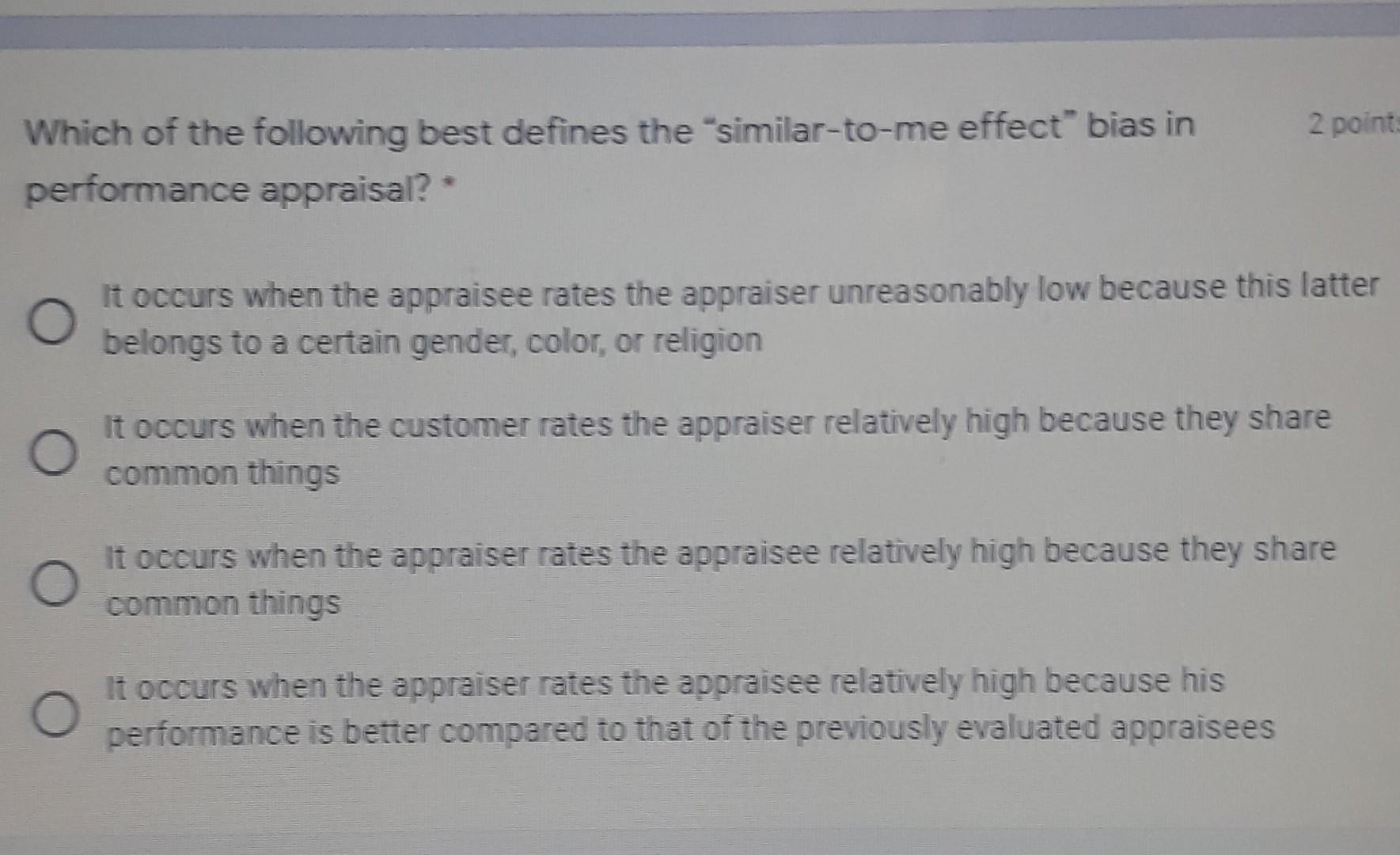 Solved A situational interview is O When the interviewer | Chegg.com