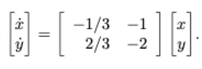 Calculate the eigenpairs of the coefficient matrix | Chegg.com