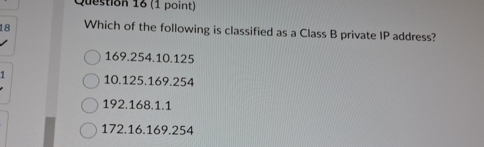 Solved Which of the following is classified as a Class B | Chegg.com