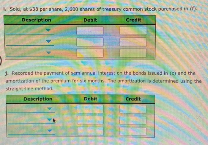 Comprehensive Problem 4 Part 1: Selected transactions | Chegg.com