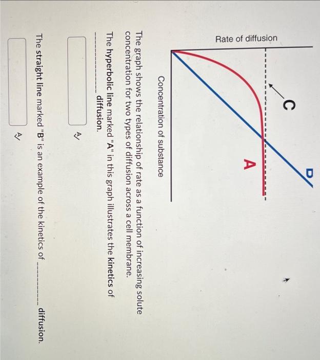 Solved The graph shows the relationship of rate as a | Chegg.com