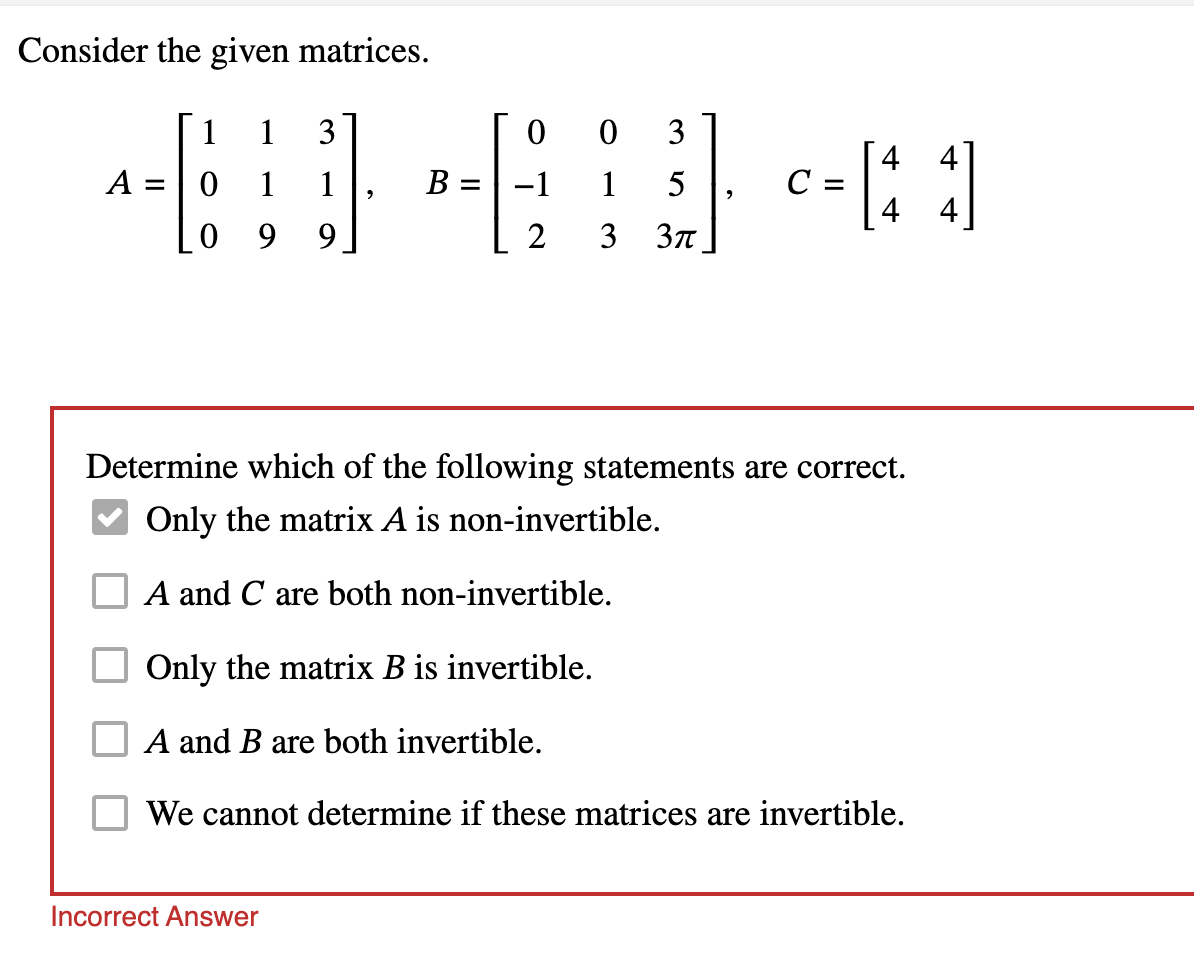 Solved Determine which of the following statements are | Chegg.com