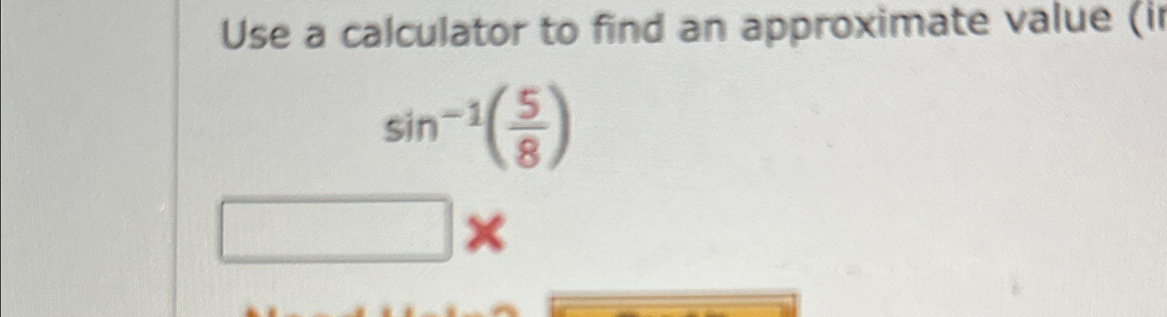 Solved Use a calculator to find an approximate | Chegg.com