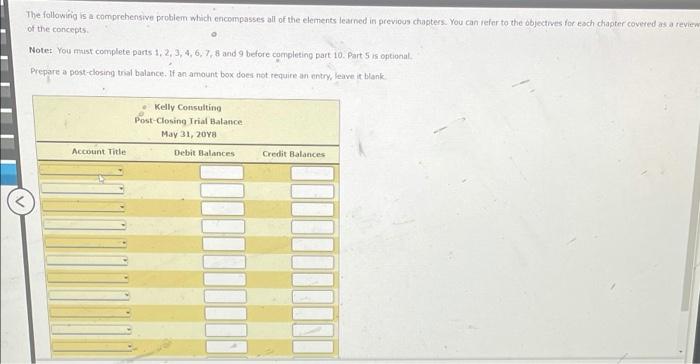 Solved The following is a comprehensive problem which | Chegg.com
