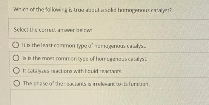 Solved Which of the following is true about a solid | Chegg.com