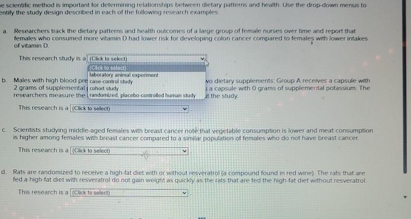 Solved ie scientific method is important for determining | Chegg.com