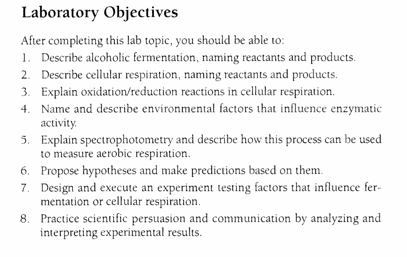 Solved Laboratory ObjectivesAfter completing this lab topic, | Chegg.com