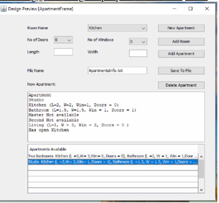Exercise 2: Add to the same project a JFrame to | Chegg.com