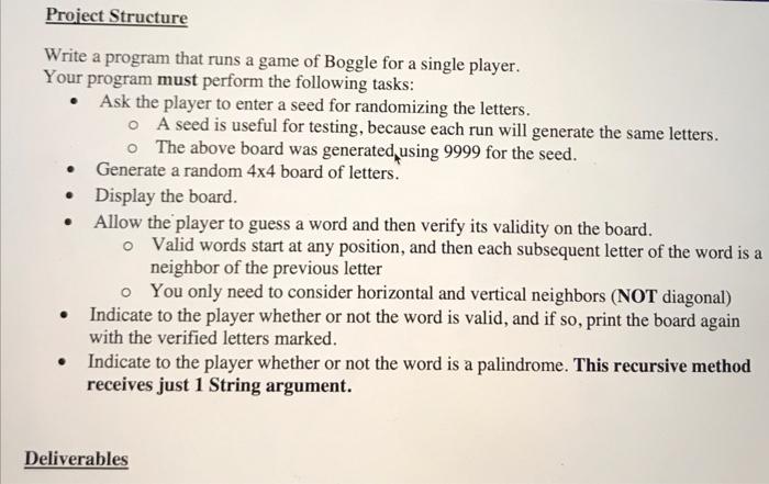 Project Objectives - Using recursion to solve a | Chegg.com
