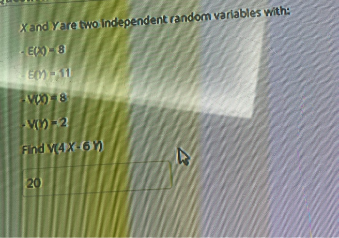 Solved Mand Yare two independent random variables with: | Chegg.com