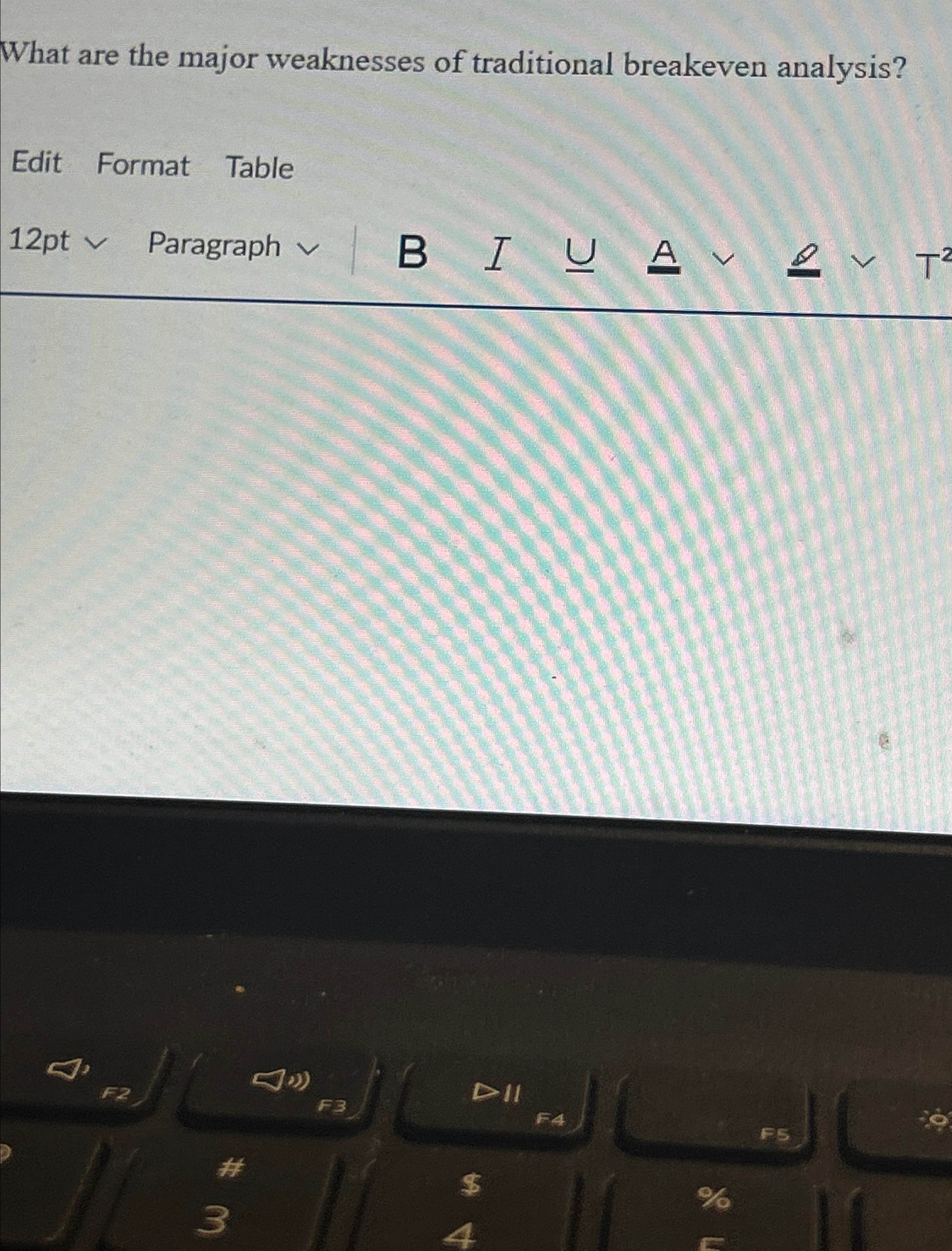 Solved What are the major weaknesses of traditional | Chegg.com