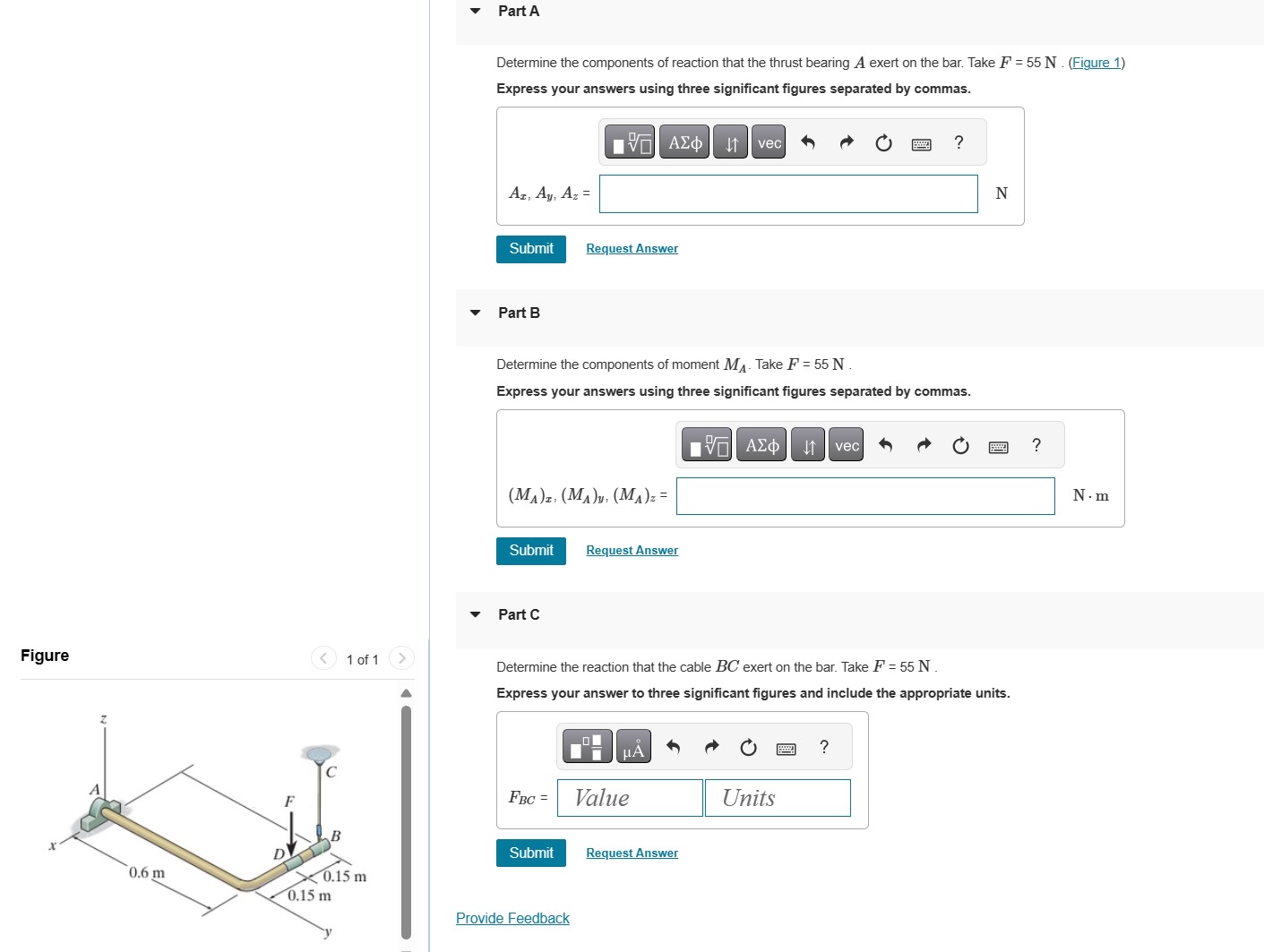 Solved Part ADetermine the components of reaction that the | Chegg.com