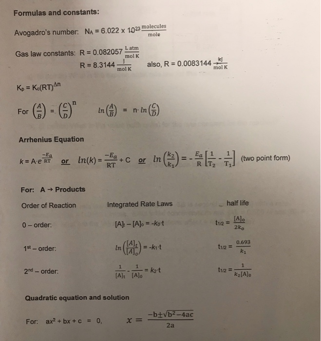 Solved 7. One proposed mechanism for the exothermic | Chegg.com