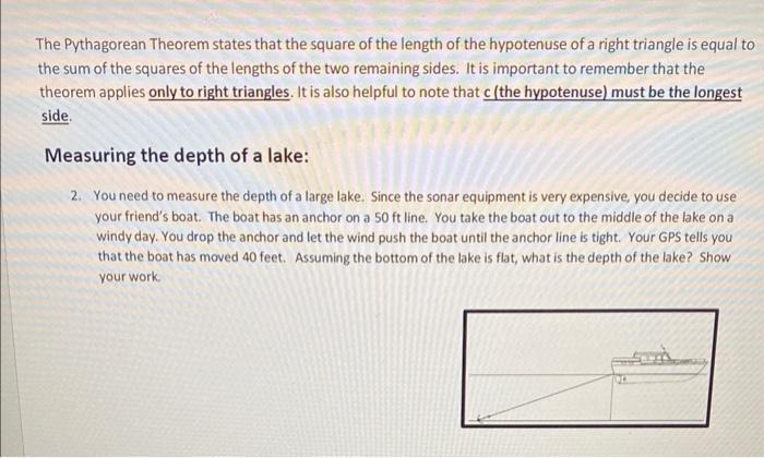 Solved Distance Formula Midpoint Formula Pythagorean Theorem | Chegg.com