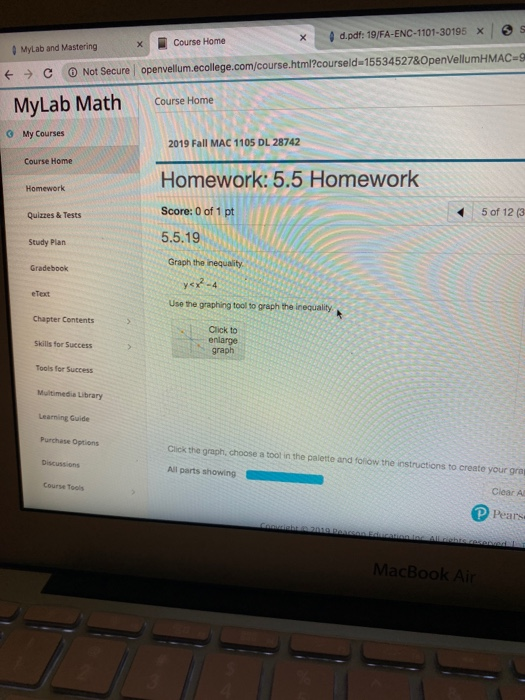 Solved Mylab and Mastering Course Home X d.pdf: | Chegg.com