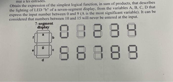 Solved Obtain the expression of the simplest logical | Chegg.com