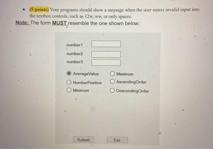 Solved Part 2) Programming Problems: • Create an application | Chegg.com