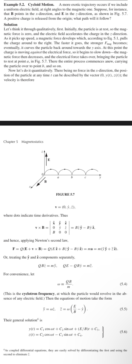 Solved Consider the cycloid motion of a particle from the | Chegg.com