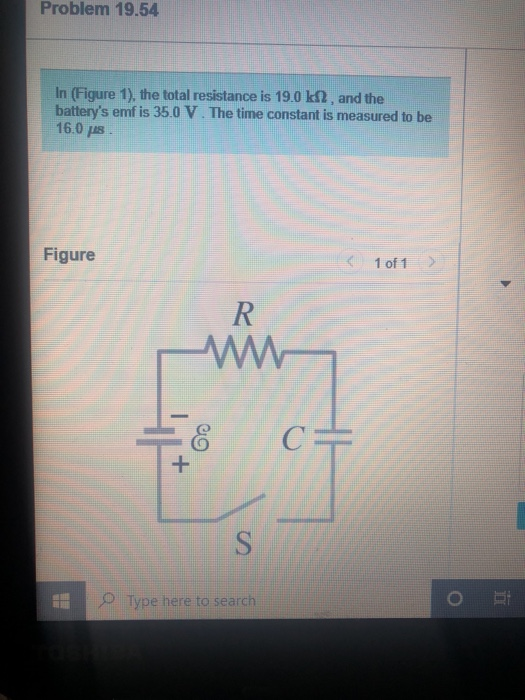 Solved Problem 19.54 / In (Figure 1), the total resistance | Chegg.com