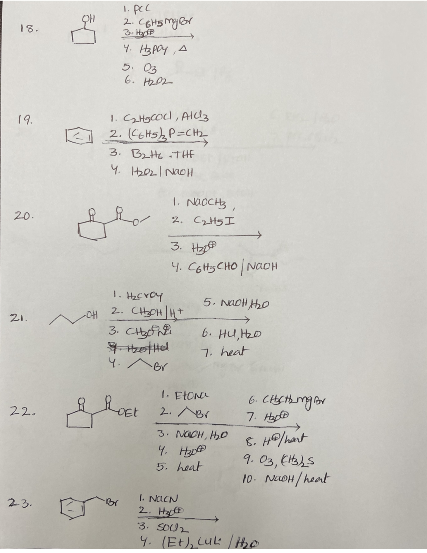 Solved Must write step-by-step sequence of all of the | Chegg.com