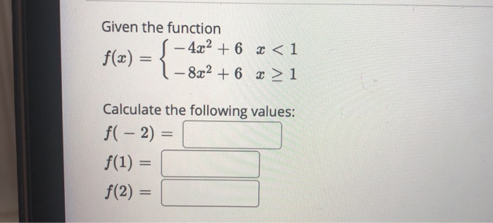 Solved Given the function 6x + 7 3 0 f(x) = | Chegg.com