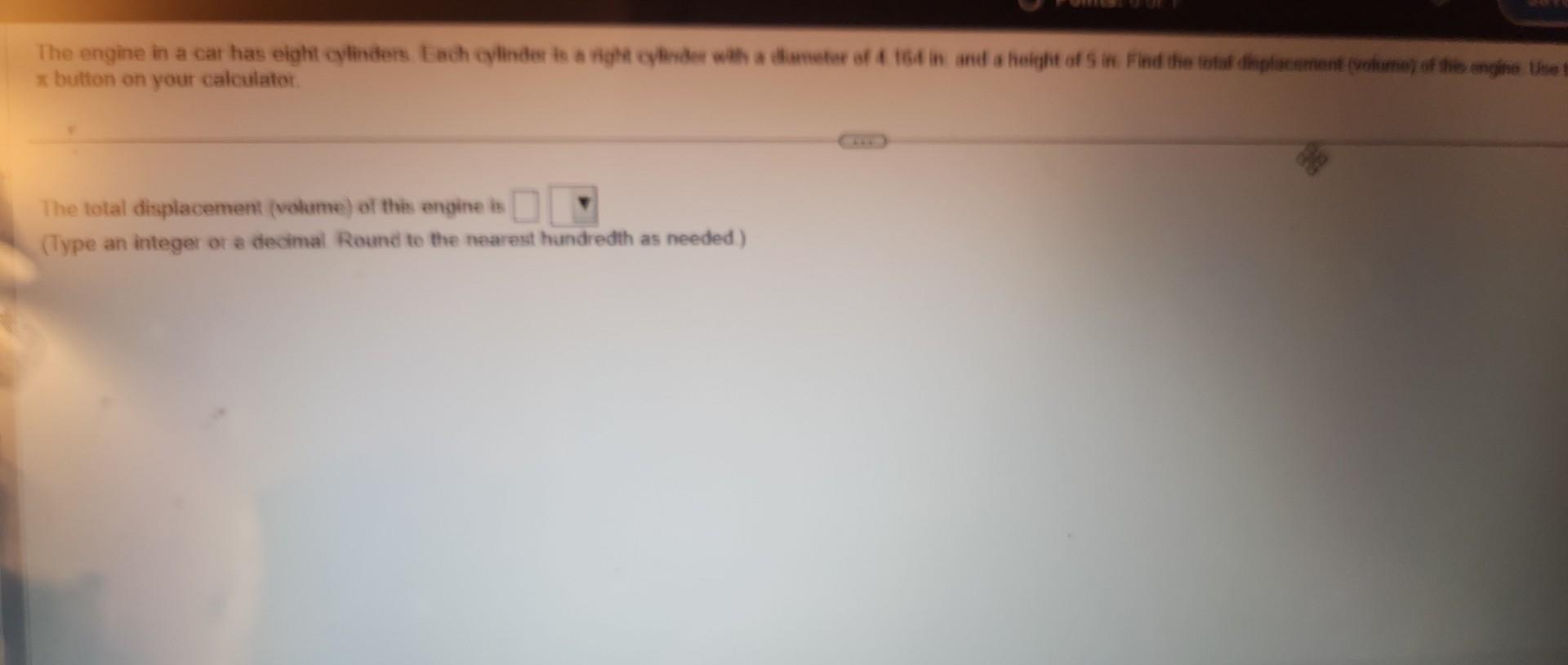 Solved * button on your calculator. The total displacement | Chegg.com